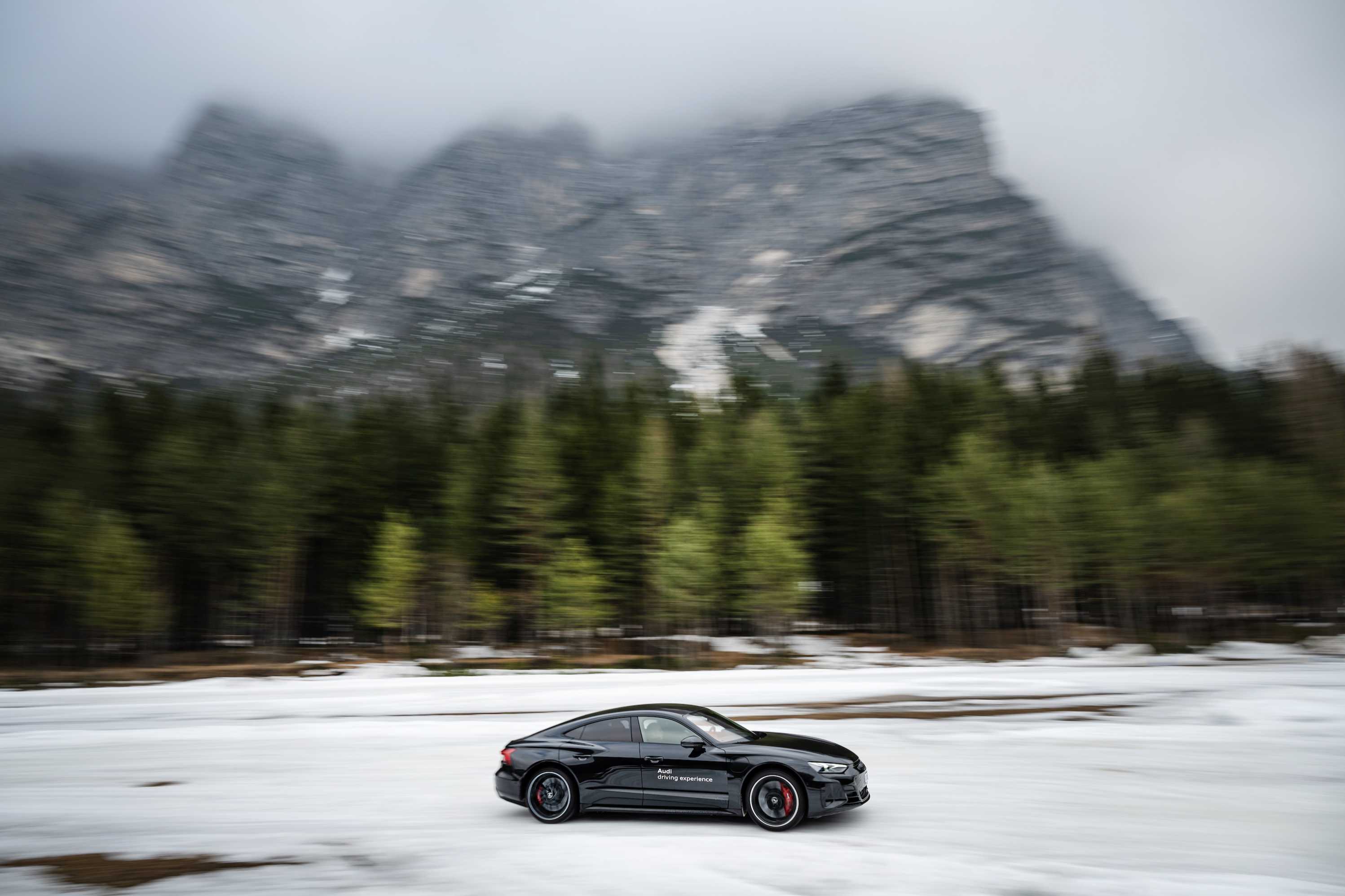 Audi ice driving experience in Alta Badia | myAudi Experience