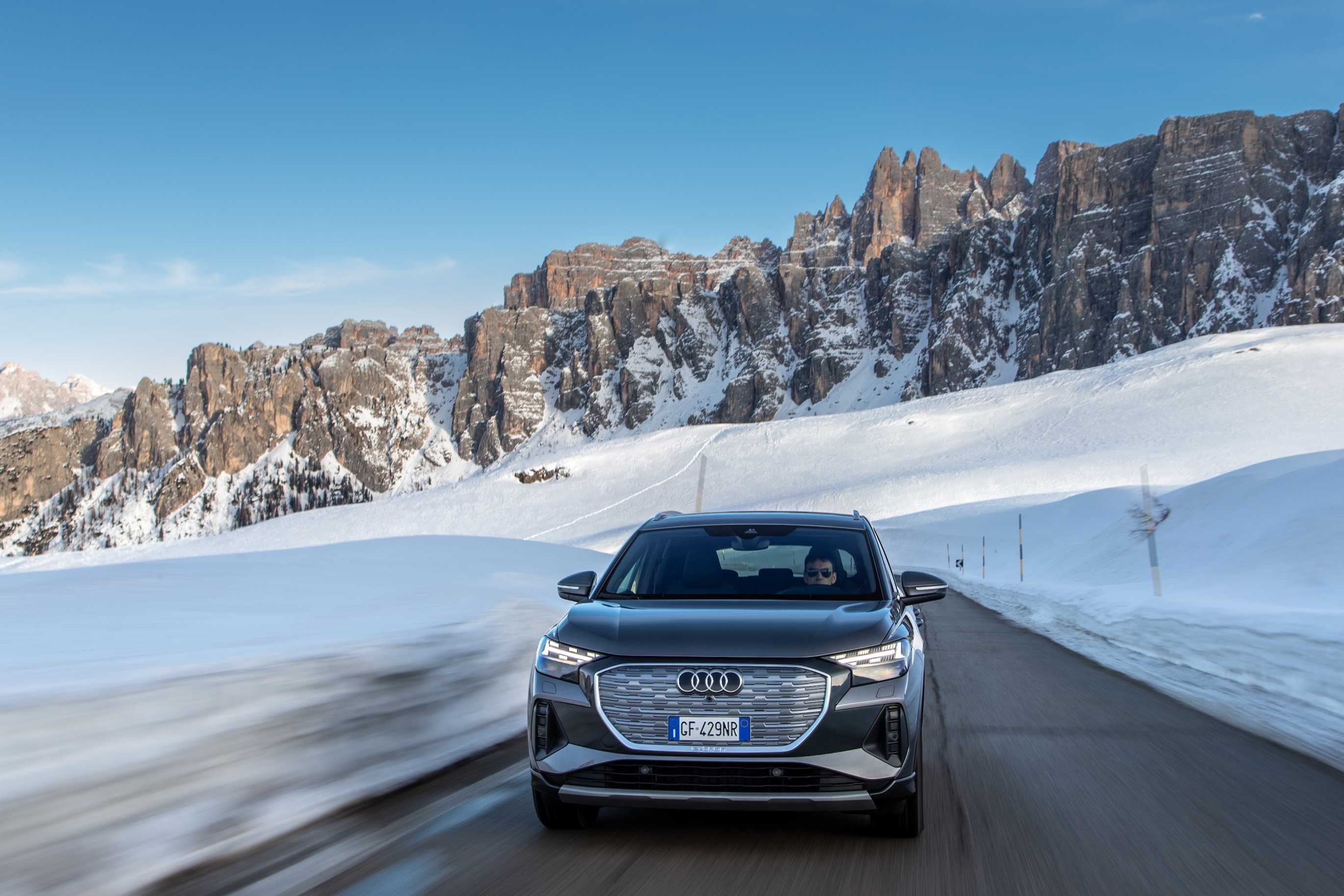 Audi ice driving experience a Cortina d’Ampezzo | myAudi Experience
