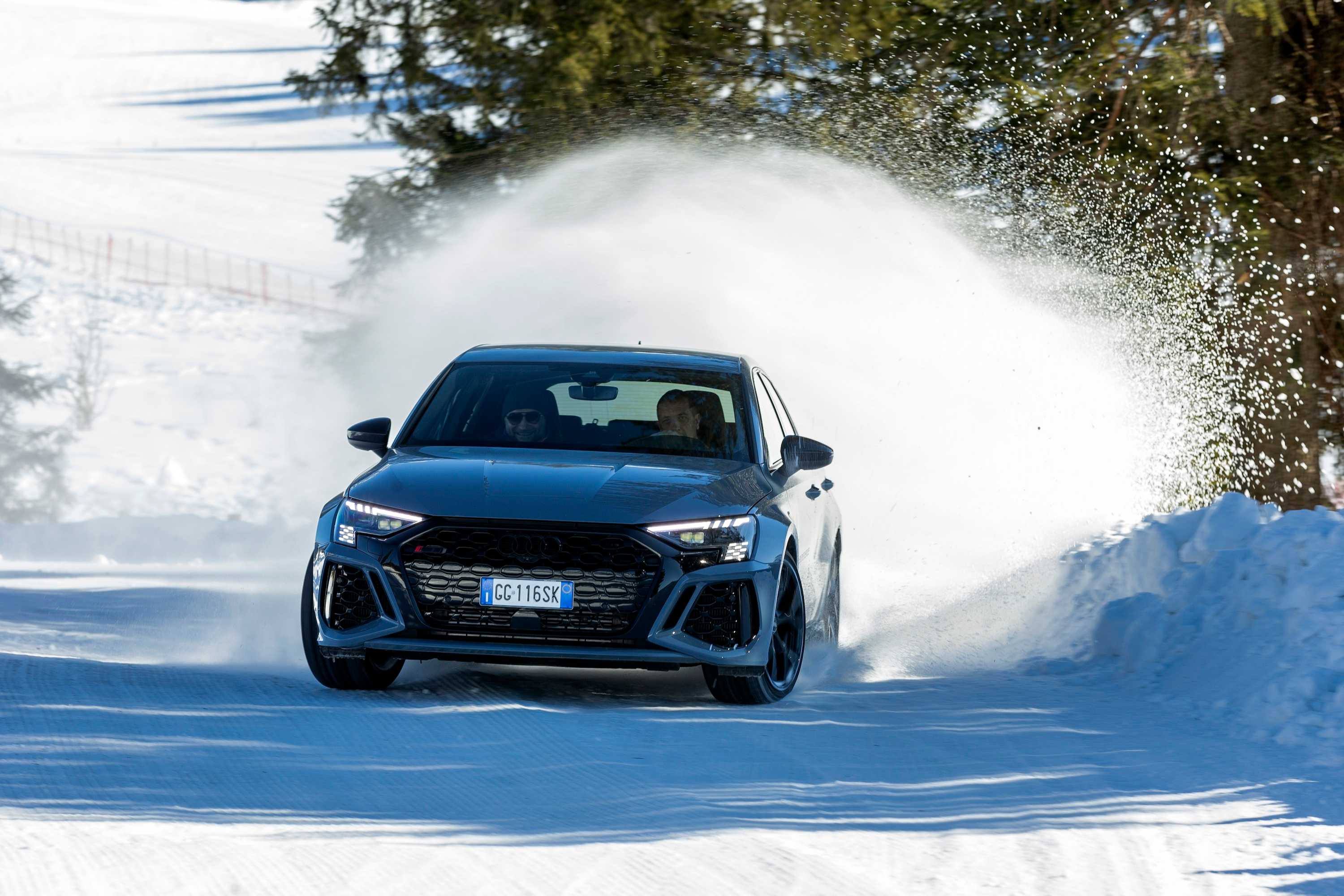 Audi ice driving experience a Madonna di Campiglio | myAudi Experience