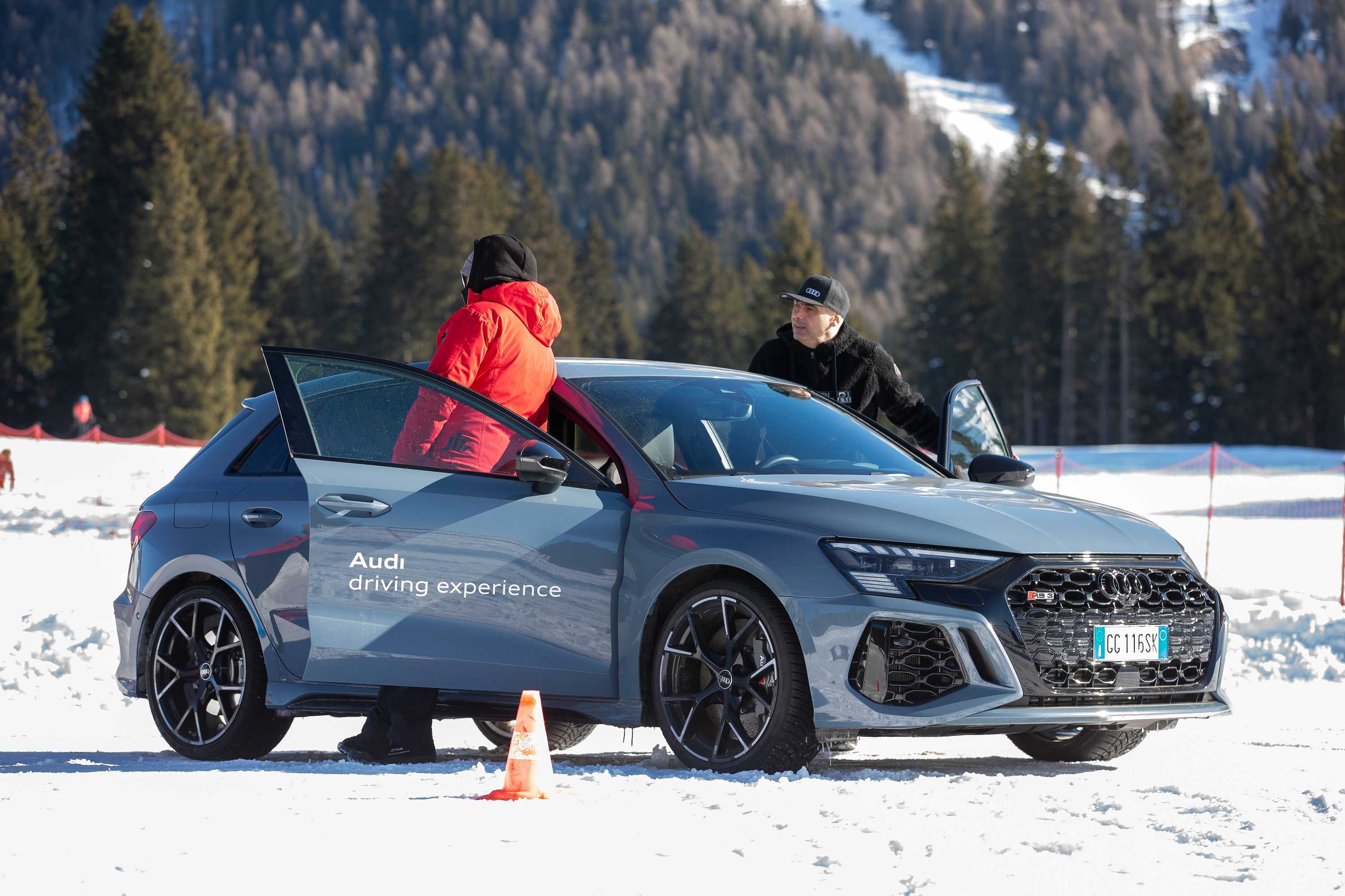 Audi ice driving experience a Madonna di Campiglio | myAudi Experience