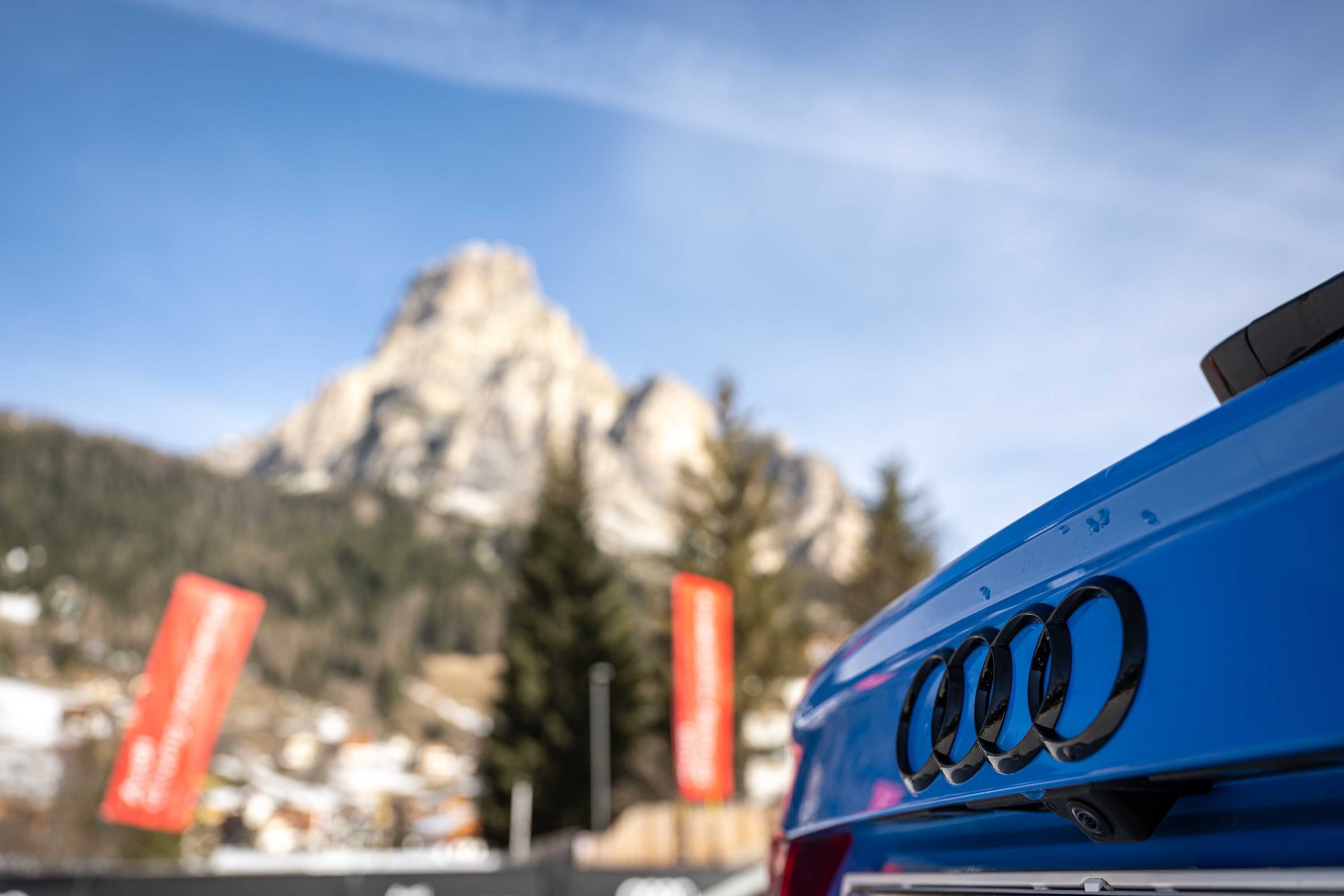 Audi ice driving experience in Alta Badia | myAudi Experience