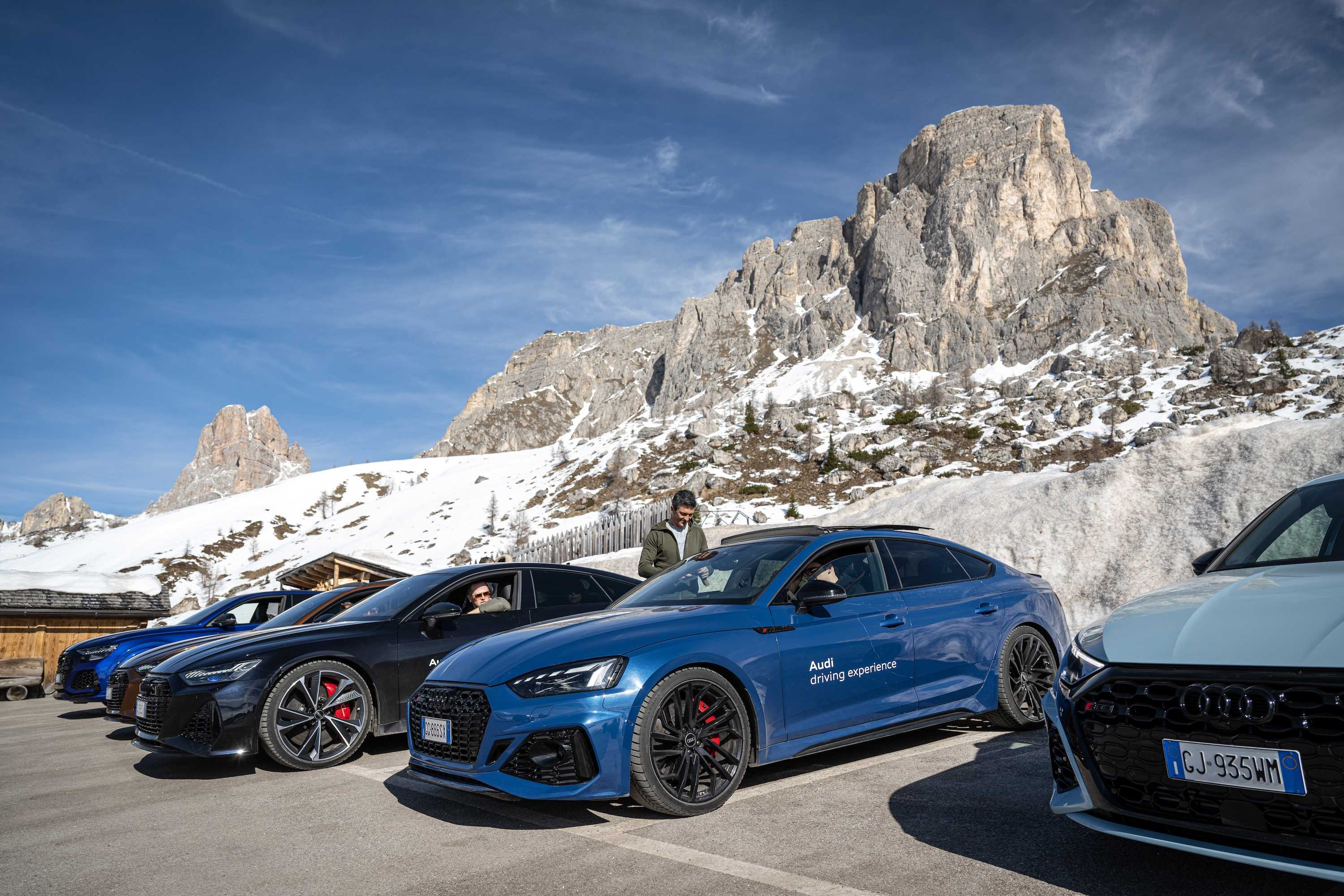 Audi ice driving experience in Alta Badia | myAudi Experience